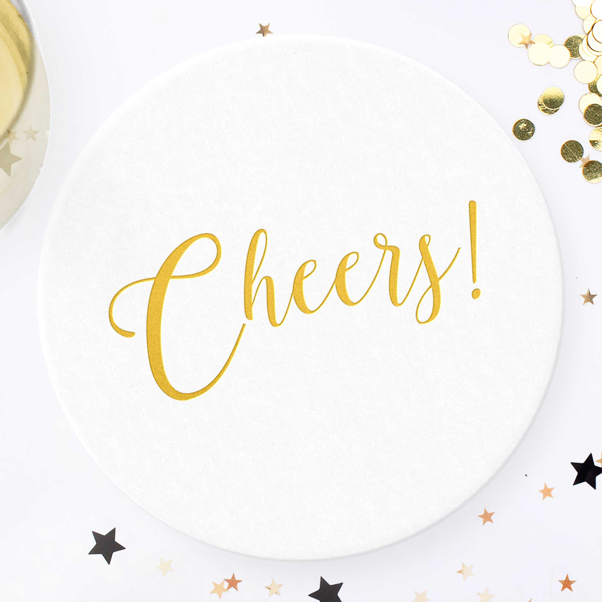 Cheers Coasters - Set of 8 – Tea and Becky