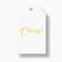 Cheers Gift Tags with Ribbon – Tea and Becky