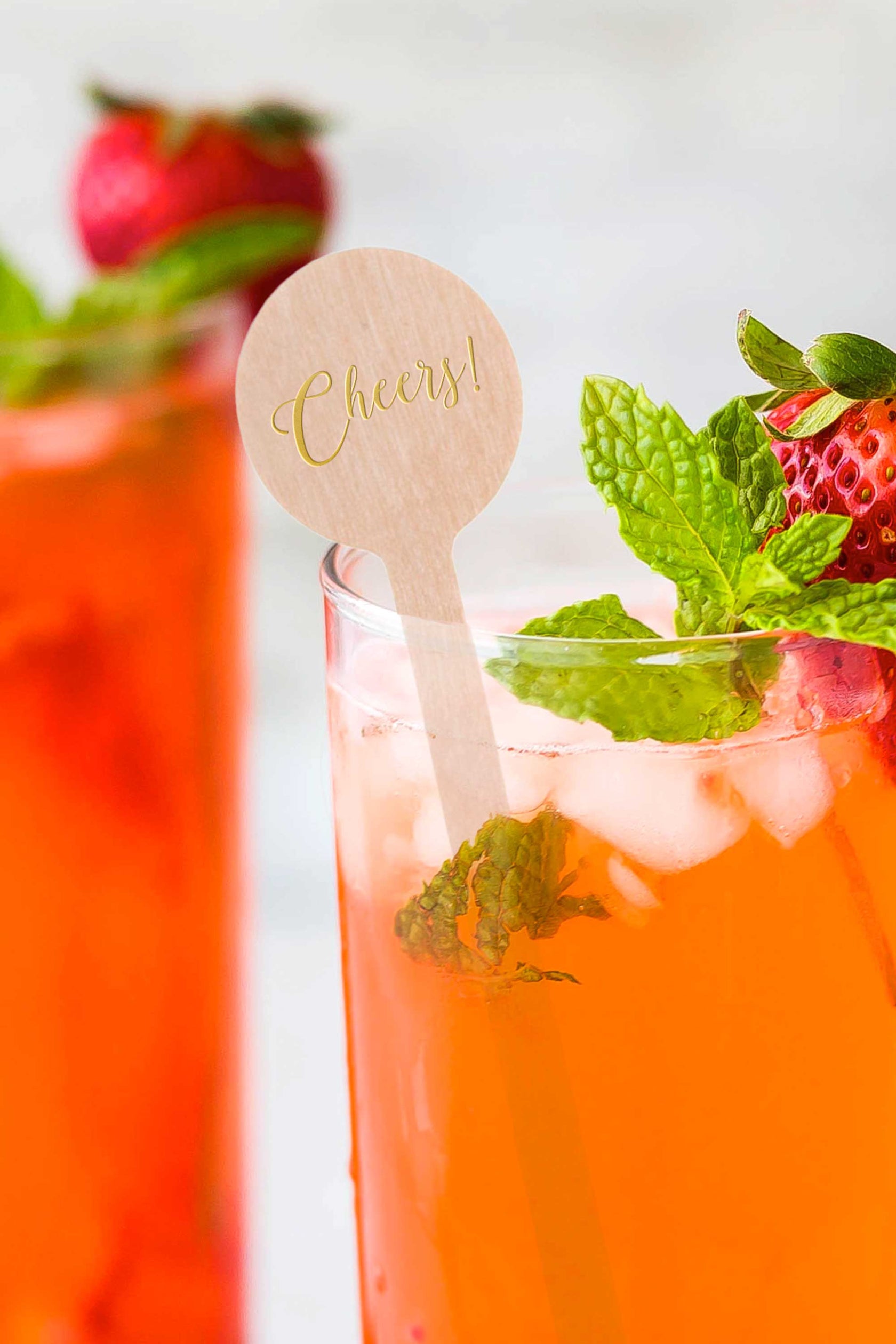 Cheers Stir Sticks in Gold – Tea and Becky