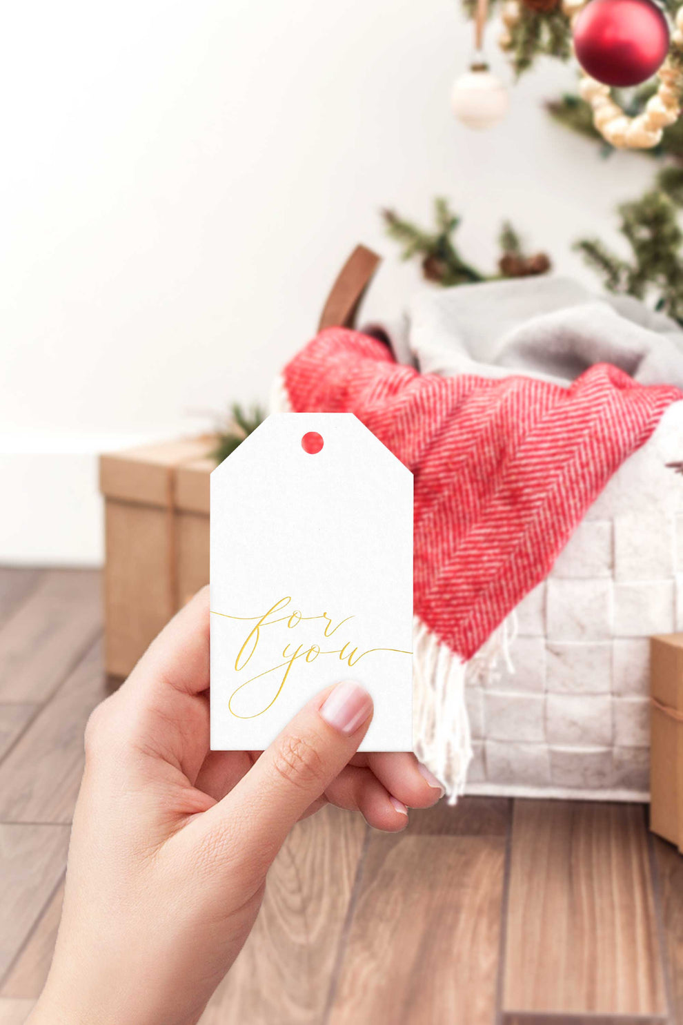 For You Gift Tags with Ribbon – Tea and Becky
