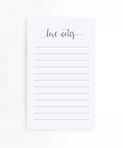 Love Notes Notepad - Memo To Do List – Tea and Becky