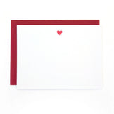 Red Heart Note Set Valentine’s Day Gift – Tea and Becky
