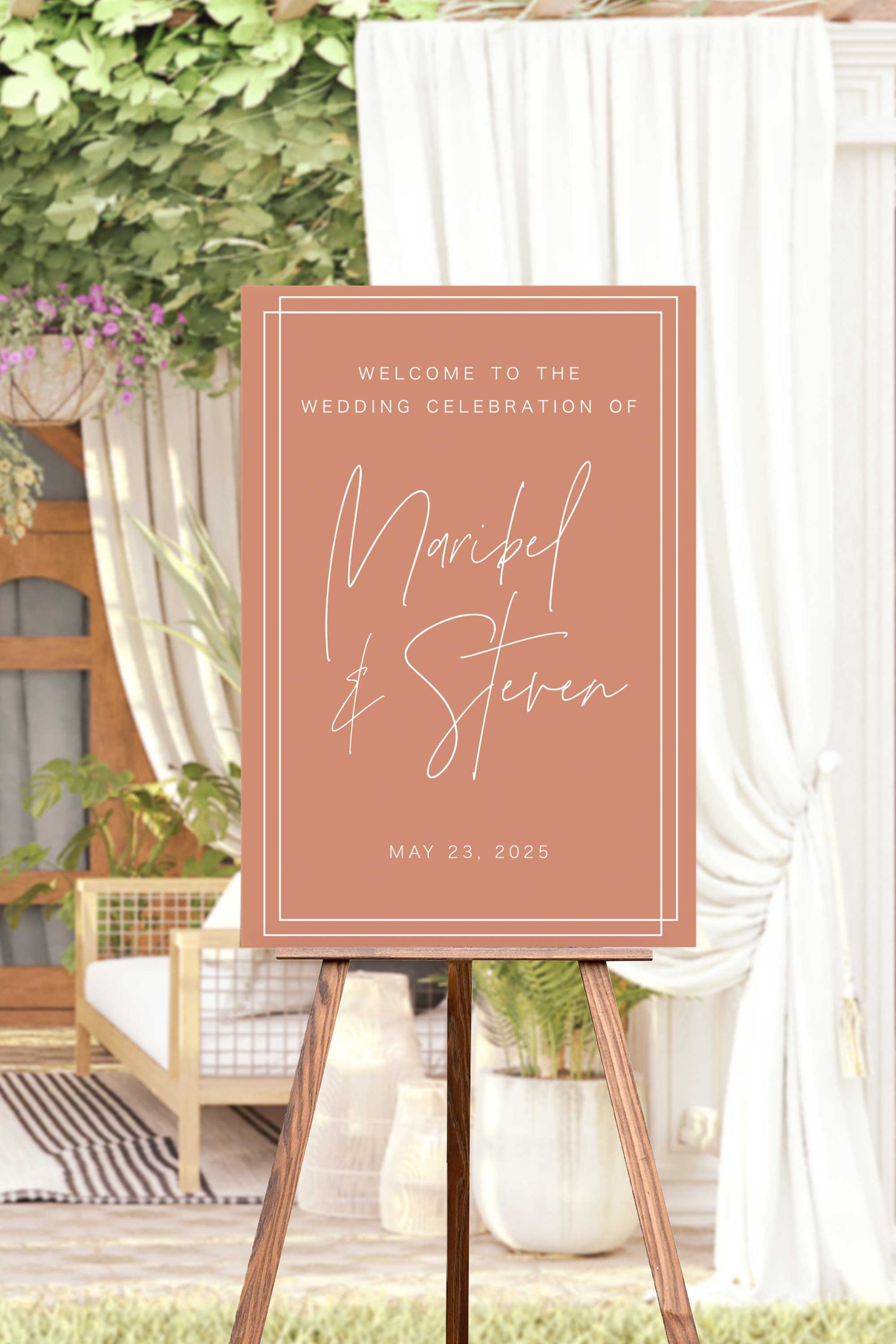 Welcome to the Wedding Celebration Sign - Maribel Collection - More Co ...